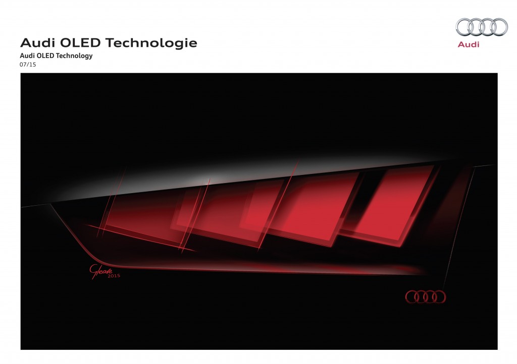 Audi reveal new OLED lighting tech | Bodyshop Magazine