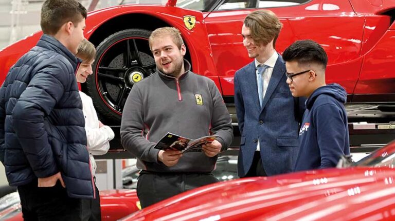 Ferrari announces National Apprenticeship open days