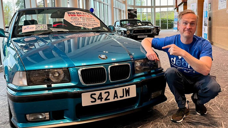 Win a classic BMW – Car SOS host gifts his car to charity