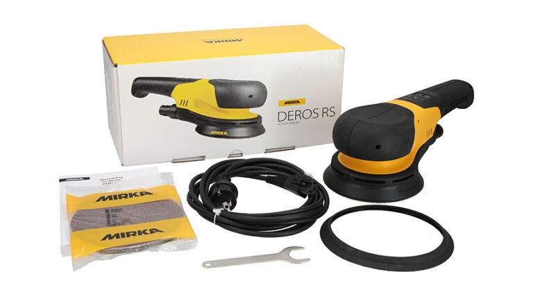 New Mirka DEROS RS 600 sander tackles repairs with ease